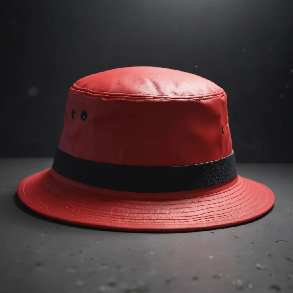 Exploring the Allure of Black and Red Bucket Hats in Extreme Sports Fashion