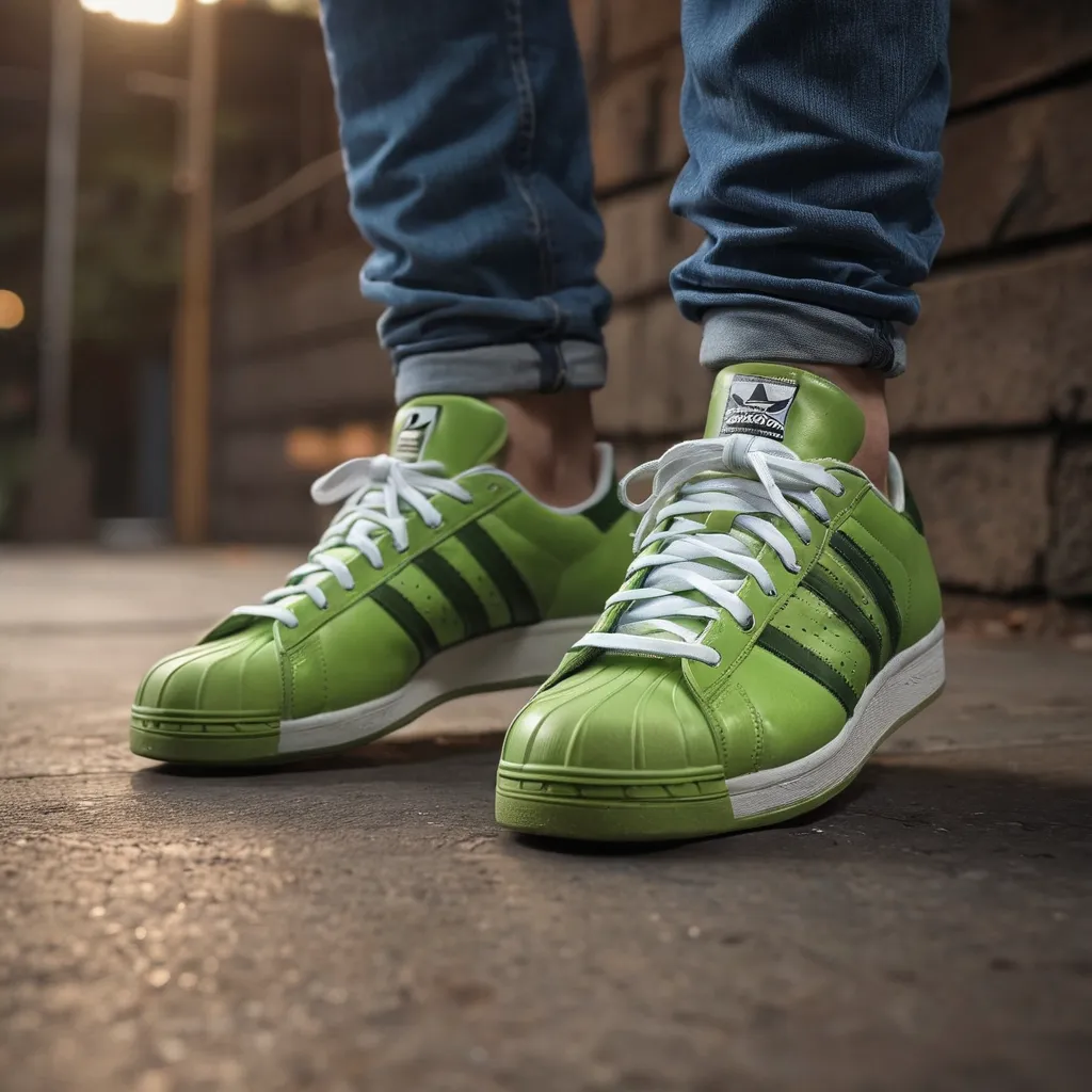 Unveiling the Lime Green Adidas Shell Toes Phenomenon in Extreme Sports ...