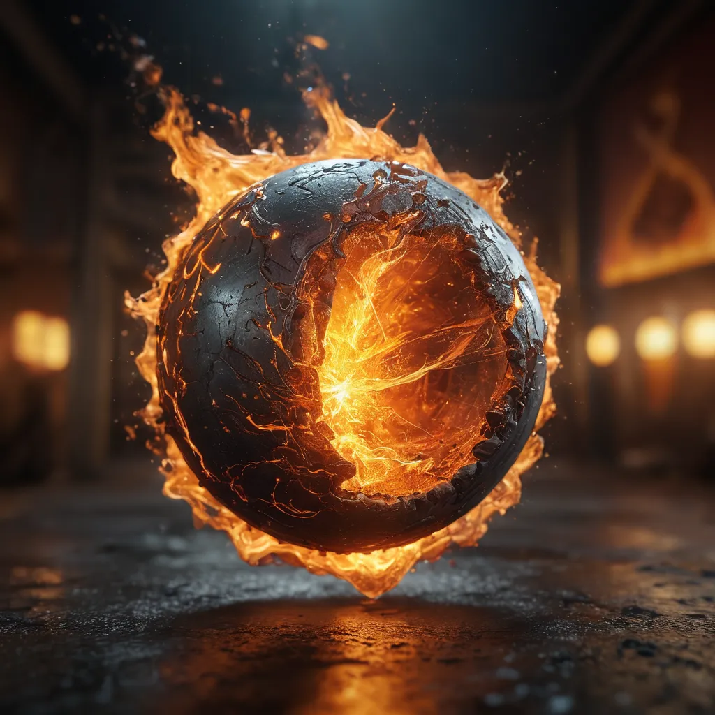 Unveiling the Iconic Fireball T-Shirt's Influence in Extreme Sports Culture