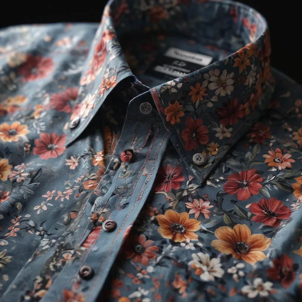 Unlocking the Timeless Elegance of Floral Pattern Button Down Shirts ...