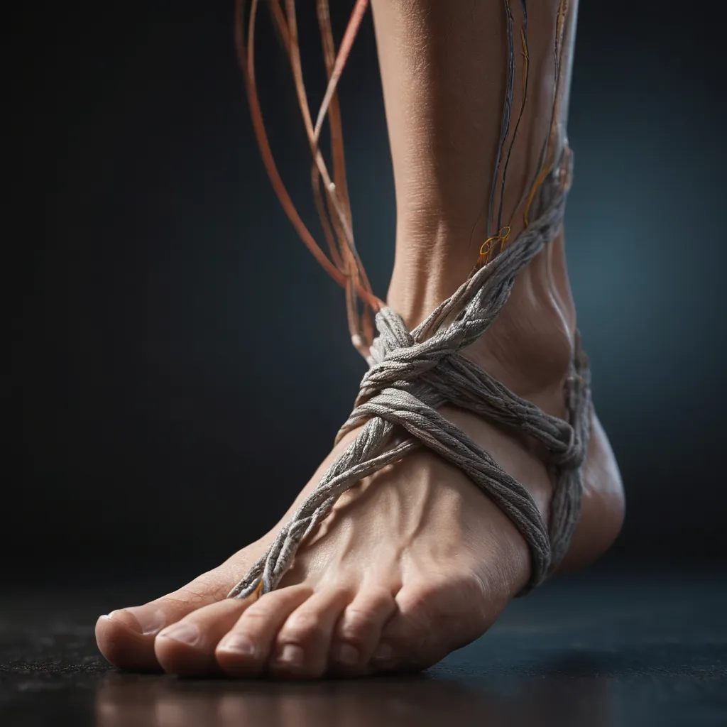 Unveiling the Intriguing World of Foot Knots in Extreme Sports
