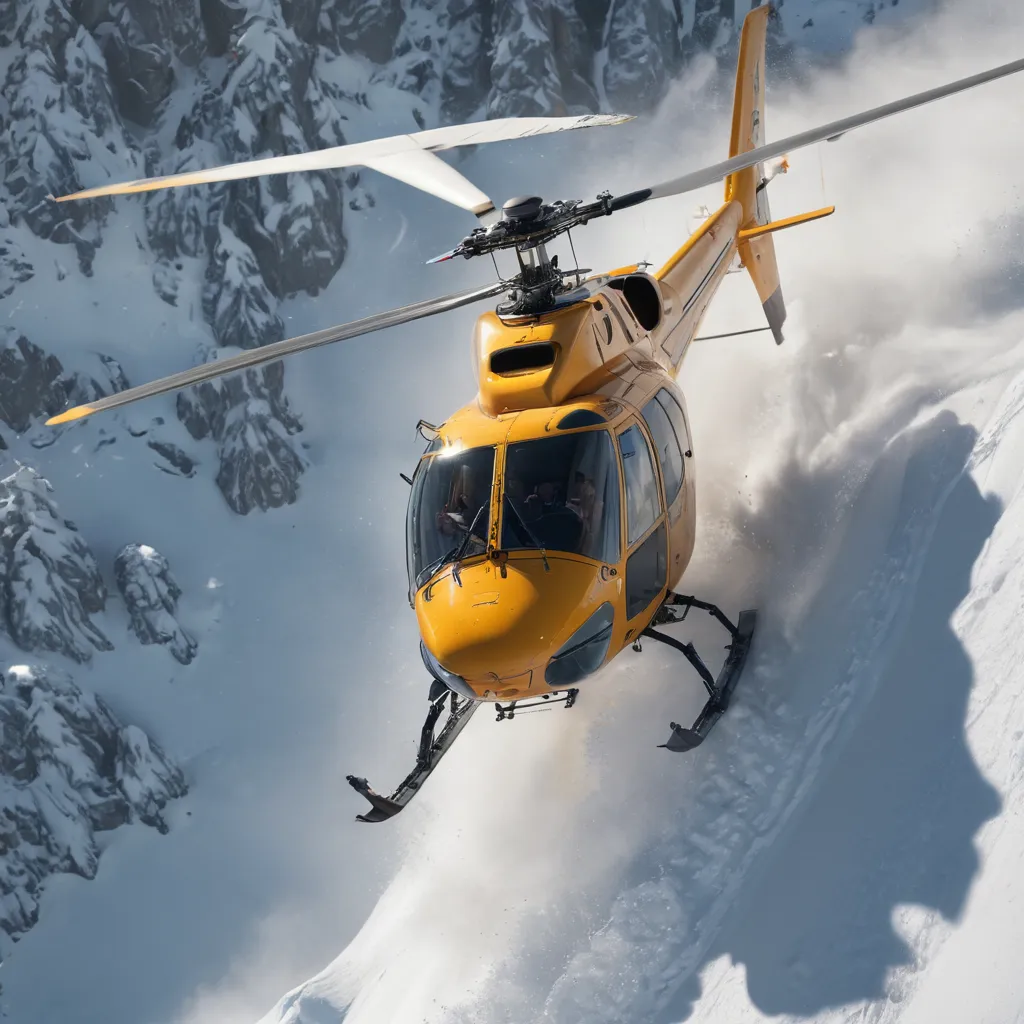 Embark on an Intense Journey: Helicopter Snowboarding Unleashed