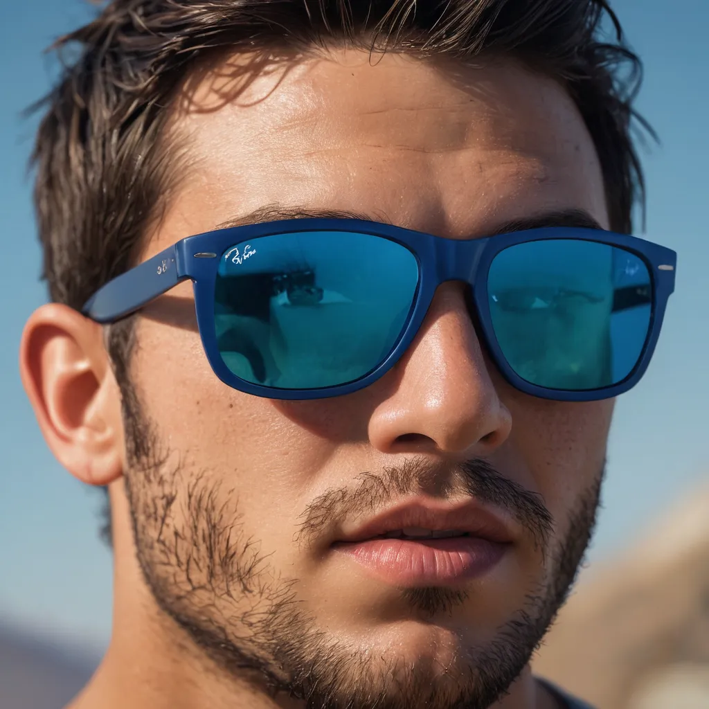 Unveiling the Exceptional Ray Ban RB4165 Blue Sunglasses for Extreme ...
