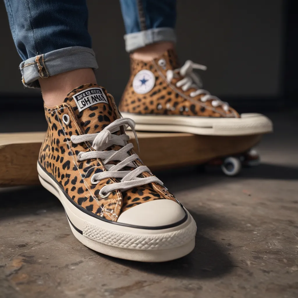 Unveiling the Enchanting Appeal of Leopard Print Converse in Extreme ...