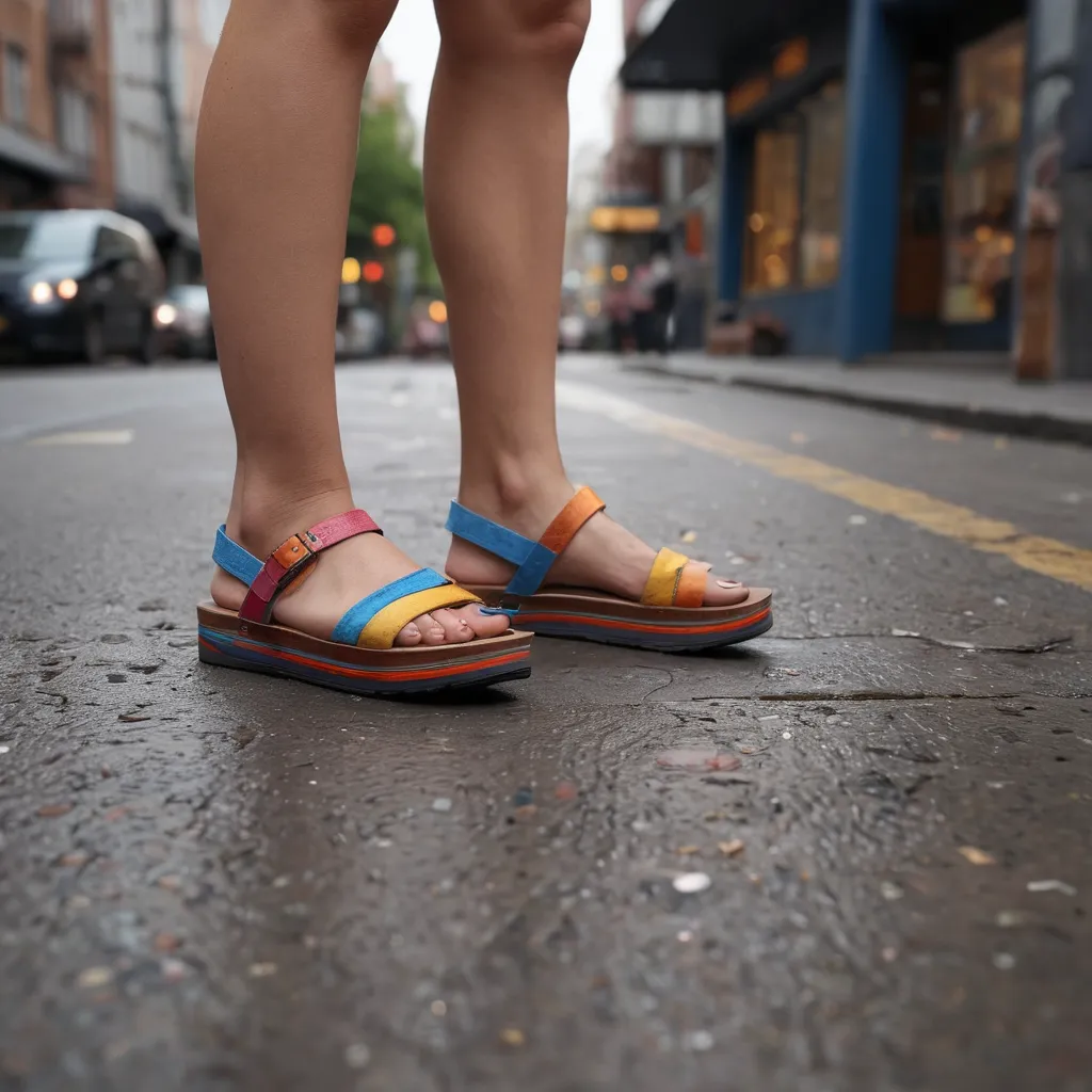Discover the Enchanting World of Platform Rainbow Sandals: A ...