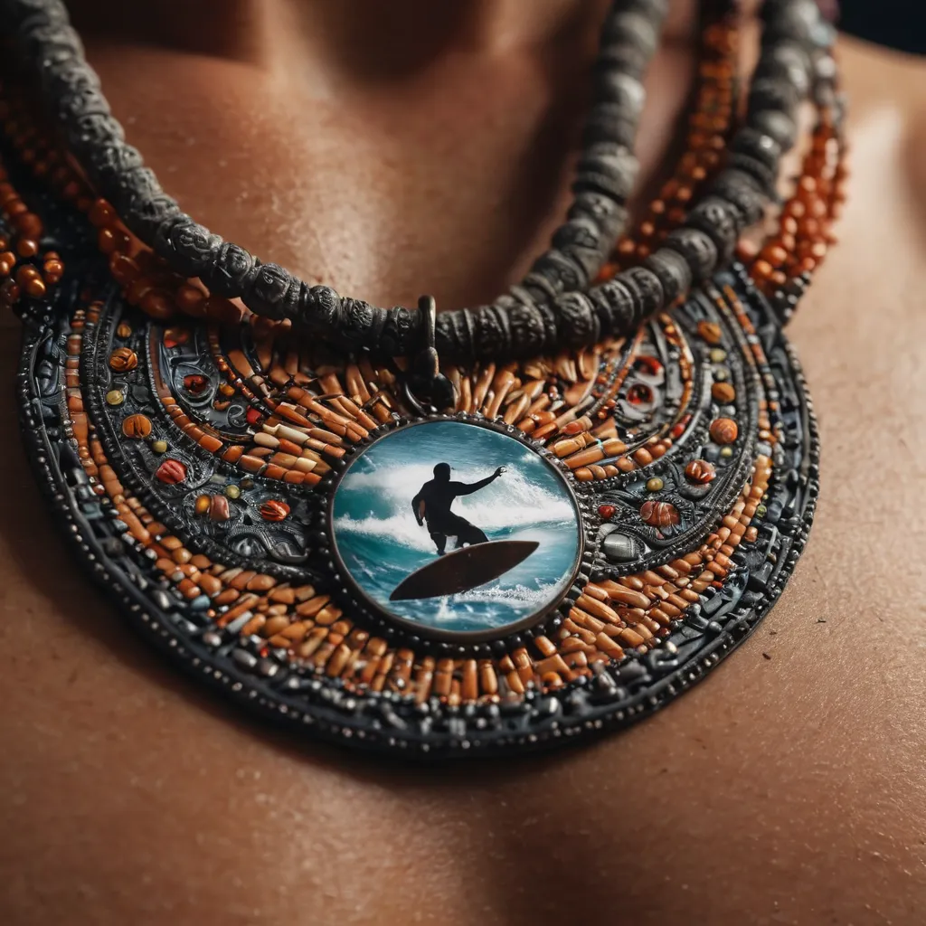 The Role of Men's Surfer Necklaces in Extreme Sports Culture