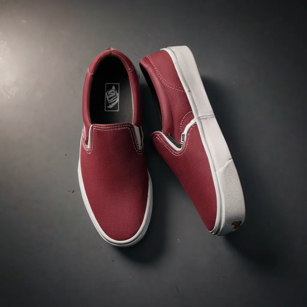 Unveiling the Timeless Elegance of Vans Classic Slip-On Burgundy