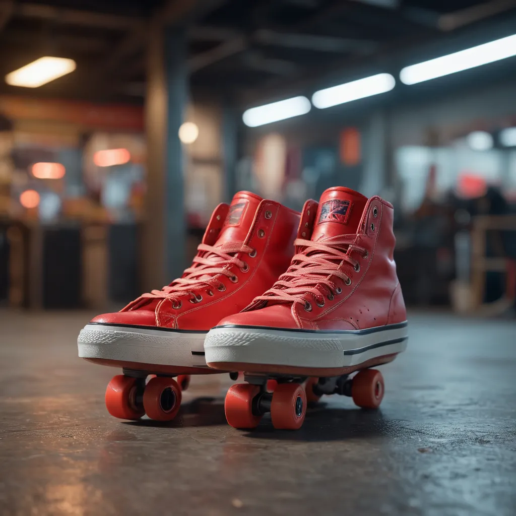Unraveling the Enigmatic Allure of Crimson Skate Footwear in Extreme ...